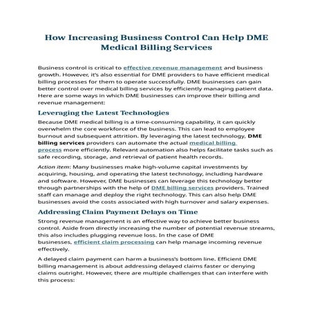 Stay Ahead With Revenue Cycle Key Performance Indicators (KPI).docx