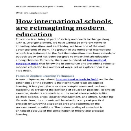 How international schools are reimagining modern education.docx