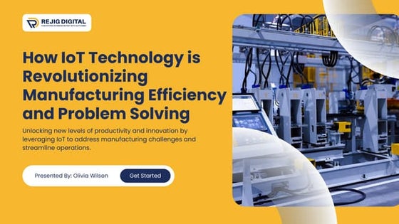 IoT Sensors in Manufacturing: Enhancing Productivity, Quality, and Efficiency | PDF