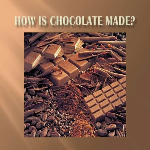 How is chocolate made? | PPTX