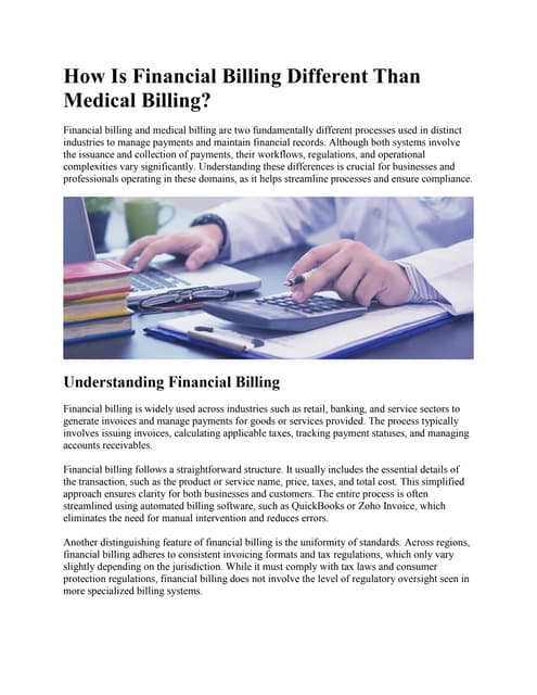 What Are the Different Types of Medical Billing.pdf
