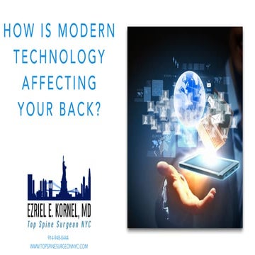 HOW IS MODERN TECHNOLOGY AFFECTING YOUR BACK? | PDF | Physical Therapy ...