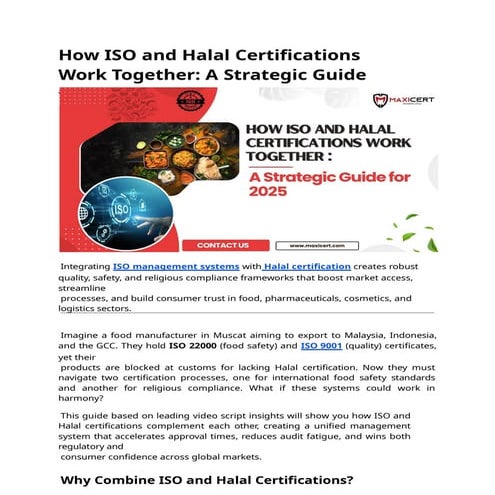 How ISO and Halal Certifications Work Together.pptx