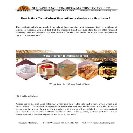wheat flour milling | PDF