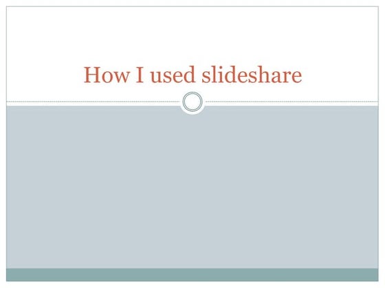 Slideshare | DOCX