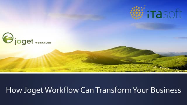 How joget workflow can transform your business | PPT How joget workflow can transform your business | PPT