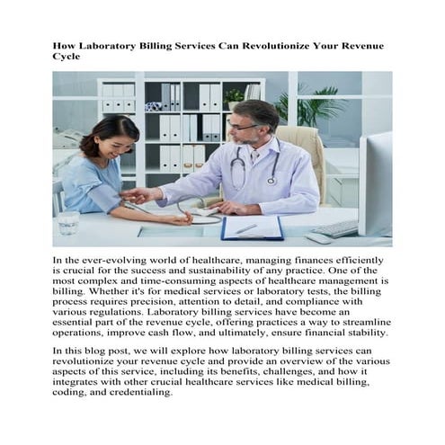 How Laboratory Billing Services Can Revolutionize Your Revenue Cycle.pdf