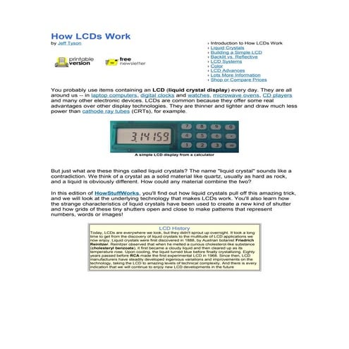 How lc ds work | DOC