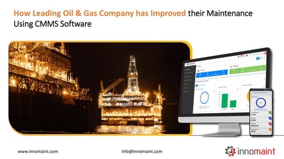 How CMMS Software streamline Service Based Engineering Company Maintenance Operation | Innomaint ...