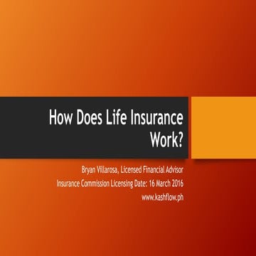 How Life Insurance Works.pptx