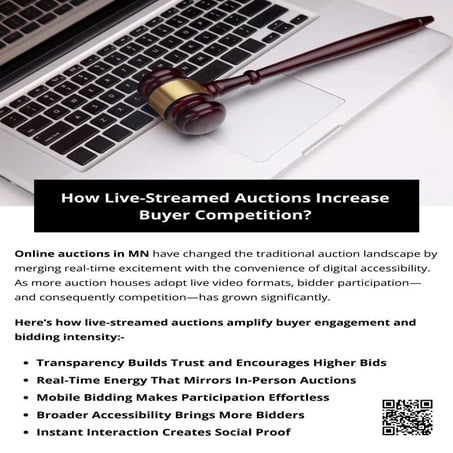 How Live-Streamed Auctions Increase Buyer Competition? | PDF