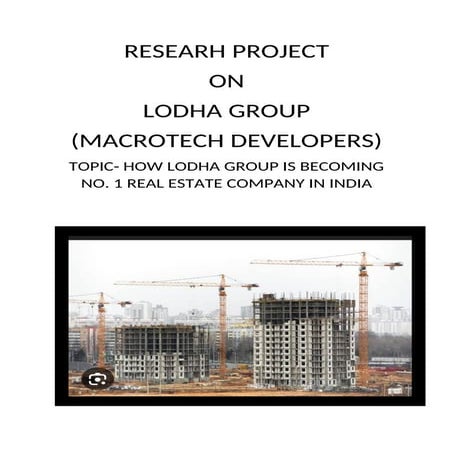 How Lodha become A Luxury Housing Symbol | DOCX