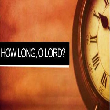How long o lord | PPT