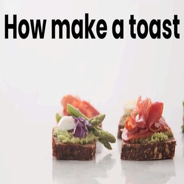 How make a toast | PDF