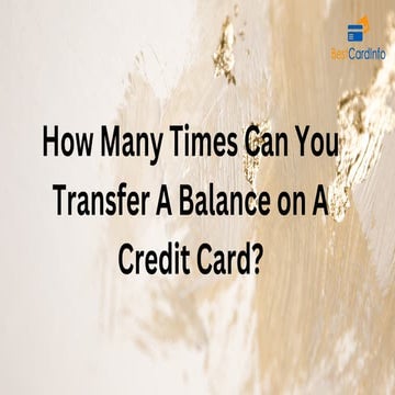 Pros & Cons of Balance Transfer | PPTX