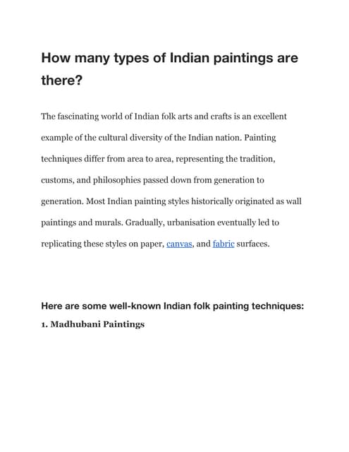 Indian Art and Tradition | PDF