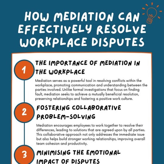 Infographic - Indicators of Effective Mediation | PDF