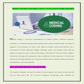 How medical coding course can help you build future promising career | PDF