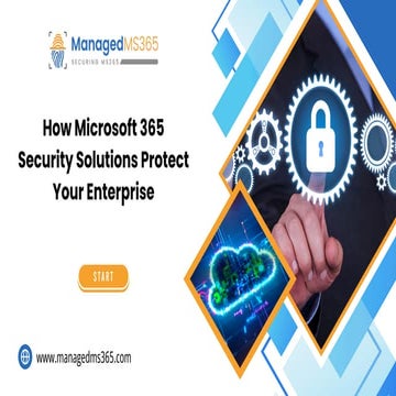 How Microsoft 365 Security Solutions Protect Your Enterprise | PDF