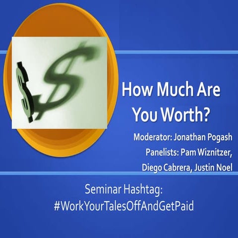 How Much Are You Worth | PPTX
