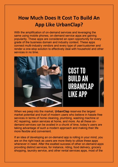 Urban clap | PPT