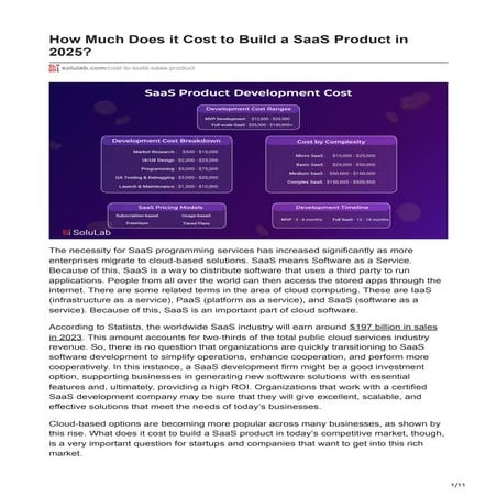 How Much Does it Cost to Build a SaaS Product in 2025.pdf