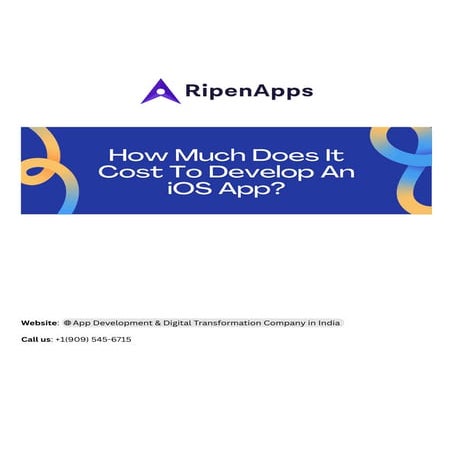 How Much Does it Cost To Develop An iOS App.pdf | Shareware and Freeware | Computer Software and ...