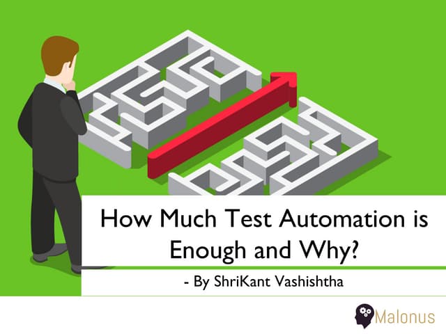 Agile Mumbai 2020 Conference How To Get The Best Roi On Your Test 3085