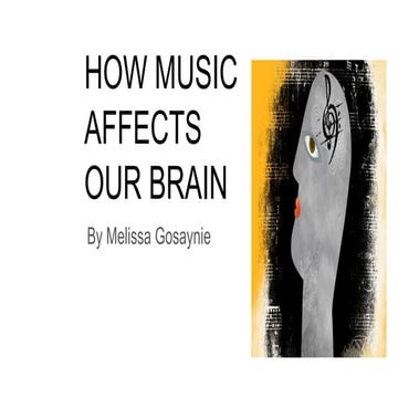 Music & Your Brain | PDF | Brain and Nervous System Disorders ...