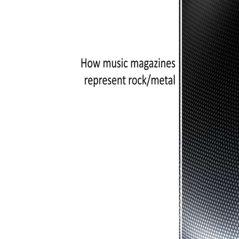 How mus | PPTX | Hard Rock | Rock Music
