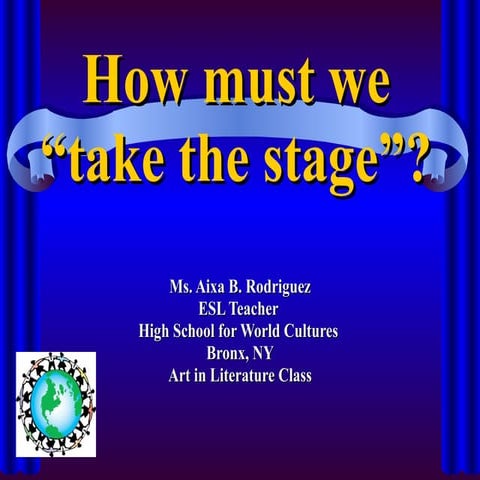 Types and components of a stage | PPTX