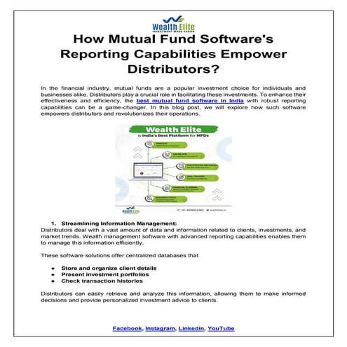 How Mutual Fund Software's Reporting Capabilities Empower Distributors.pdf