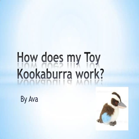 How my toy works | PPTX