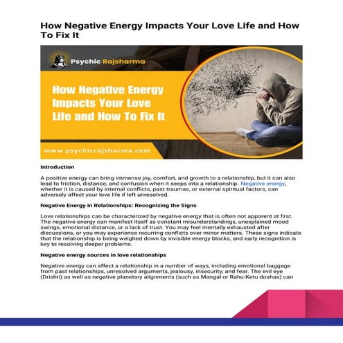 How Negative Energy Impacts Your Love Life and How To Fix It.docx
