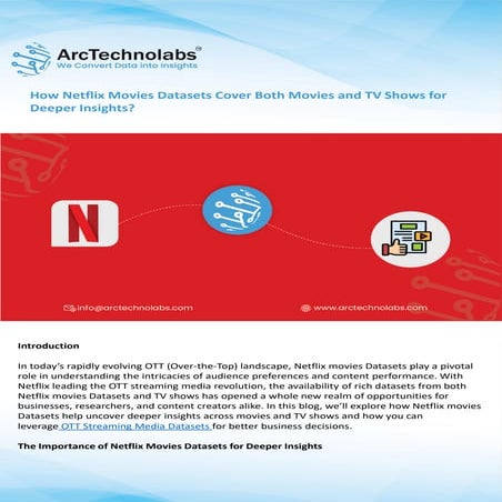 How Netflix Movies Datasets Cover Both Movies and TV Shows for Deeper ...