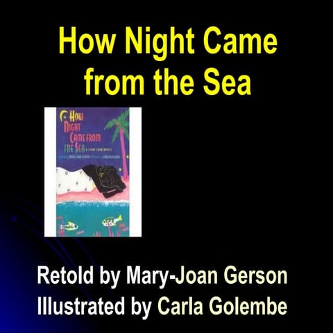 Hownightcamefromthesea[2] | PPT