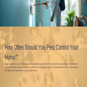 Entry Pest Control Services | PPTX