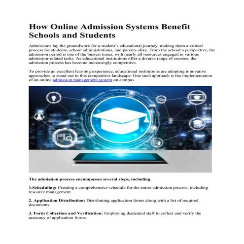 How Online Admission Systems Benefit Schools and Students.pdf