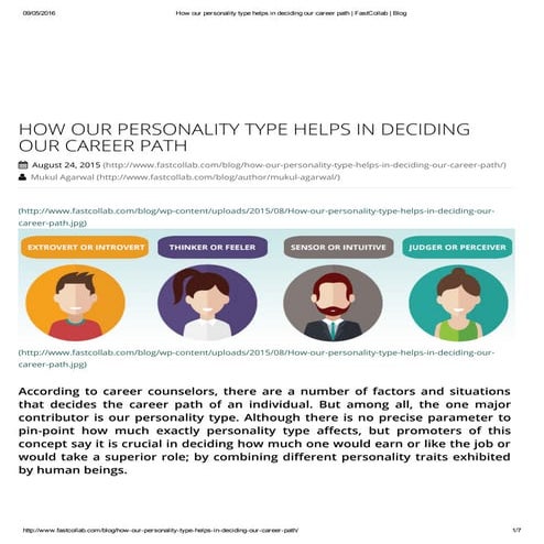 MBTI.pptx- identifying 16 personality types | PPTX