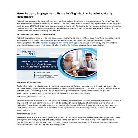 How Patient Engagement Firms in Virginia Are Revolutionizing Healthcare.pdf