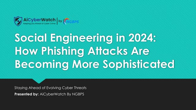 How Phishing Attacks Are Becoming More Sophisticatedpptx