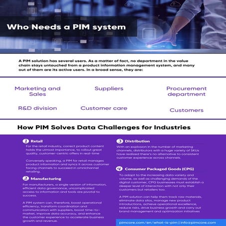 How PIM Solves Data Challenges for Industries | PDF