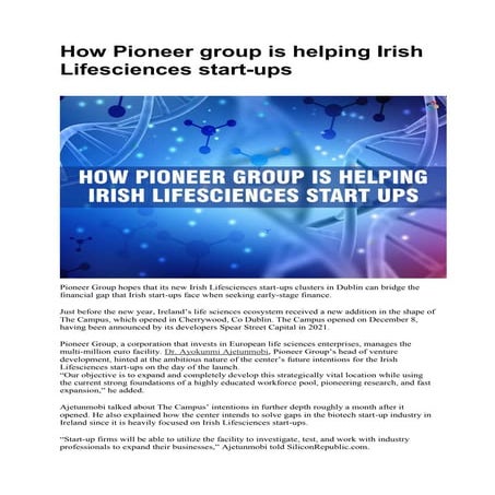 How Pioneer group is helping Irish Lifesciences start.pdf