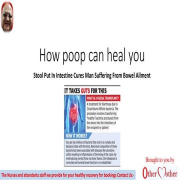 Fecal Microbiota Transplantation | PPTX