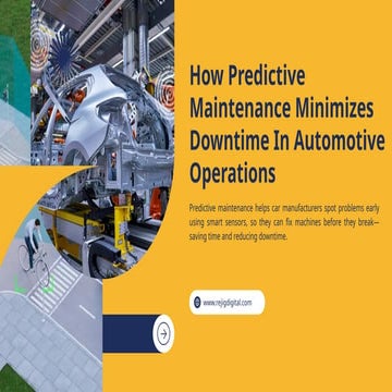 How Predictive Maintenance Minimizes Downtime In Automotive Operations.pptx