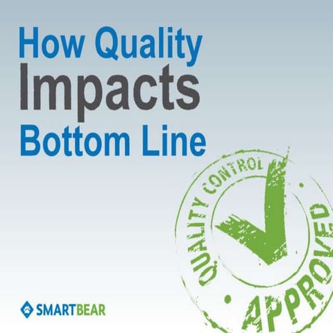 How Quality Impacts Bottom Line | PPTX