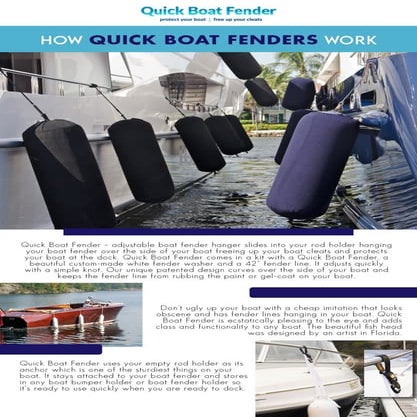 How Quick Boat Fender Works | PDF
