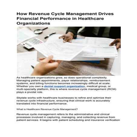 How Revenue Cycle Management Drives Financial Performance in Healthcare Organizations.pdf
