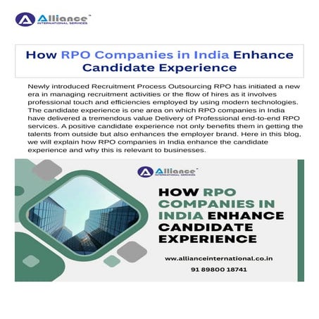 How RPO Companies in India Enhance Candidate Experience.pdf