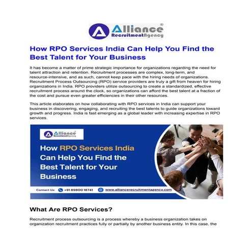 How RPO Services India Can Help You Find the Best Talent for Your Business.pdf